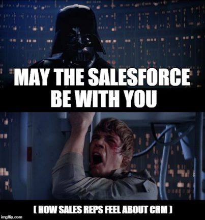 8 Memes On How Sales Reps Feel About CRM Data Entry