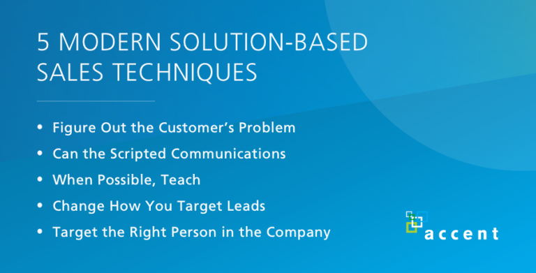 Solution-Based Selling Techniques